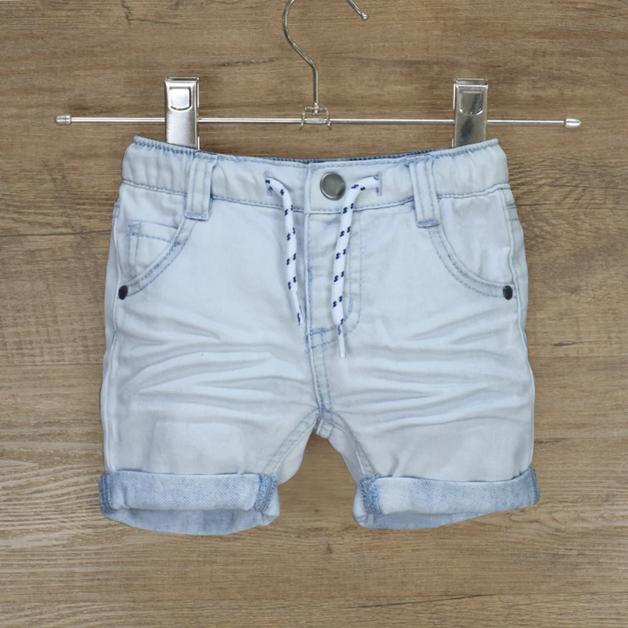 Newborn Baby Shorts Infant Toddler Kids Denim Short Pants Light Color ...