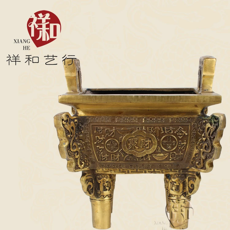 enrichment Zhaocai Ding Ding tripod square Ding Ding Town House Home ...