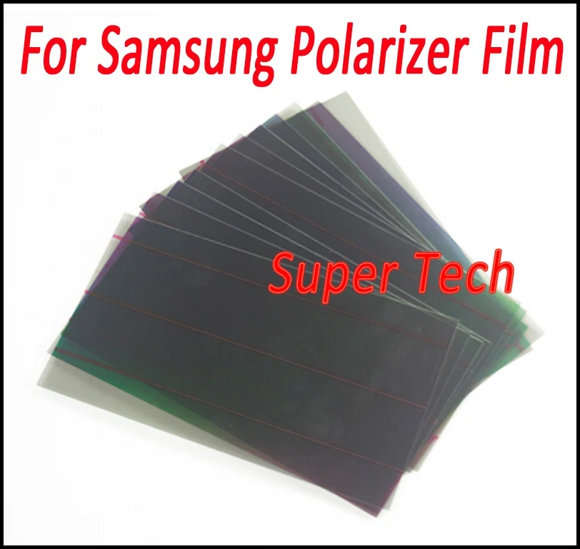 LCD Polarizer Film Polarization for Galaxy S3 S4 S5 S6 A5 A7 A8 Note5 4 ...