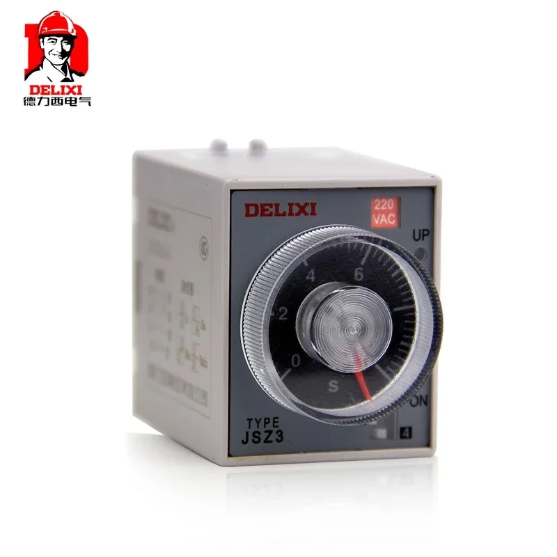 JSZ3A JSZ3F DELIXI Time Relay Timer Power Delay Relay ST3P Switch on ...