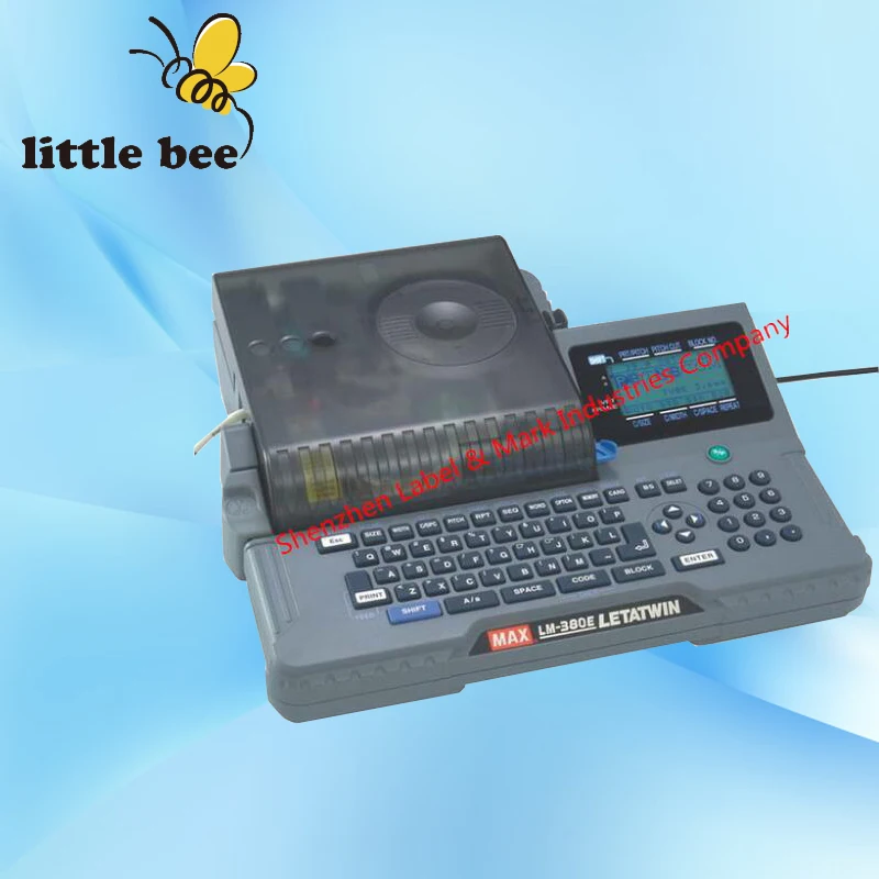 MAX letatwin ferrule printing machine tube marking machine LM-380E