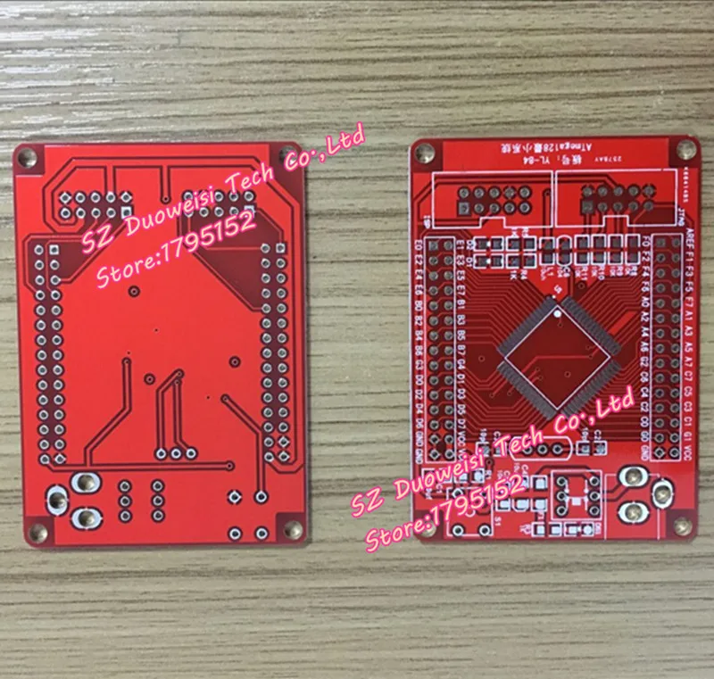 AVR development board / minimum system PCB blank board (ATMEGA128 PCB ... AVR development board / minimum system PCB blank board (ATMEGA128 PCB ...