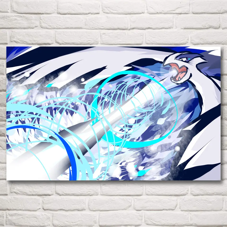 Pokemon All Monsters Anime Art Silk Fabric Poster - KawaiiMerch.com