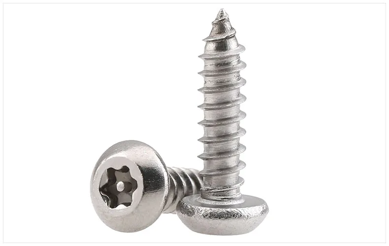 304 Stainless Steel-lobe Round Pan Head Self Tapping Screw Torx Screw Anti-theft Screw M2.9/m3.5 ...