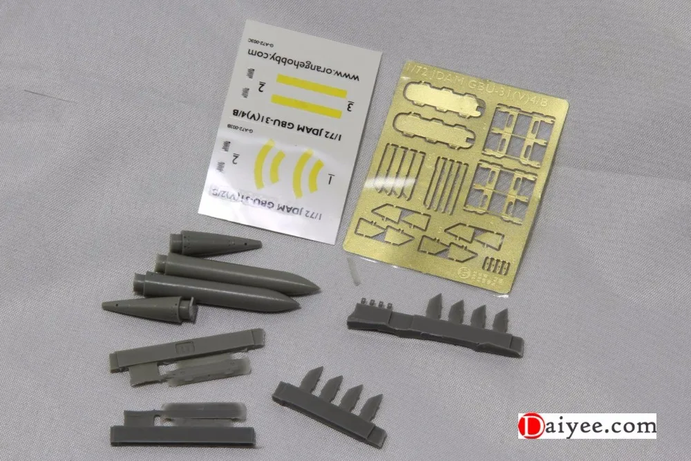 OrangeHobby 1/72 004 Joint Direct Attack Munition JDAM GBU 31 guidance ...