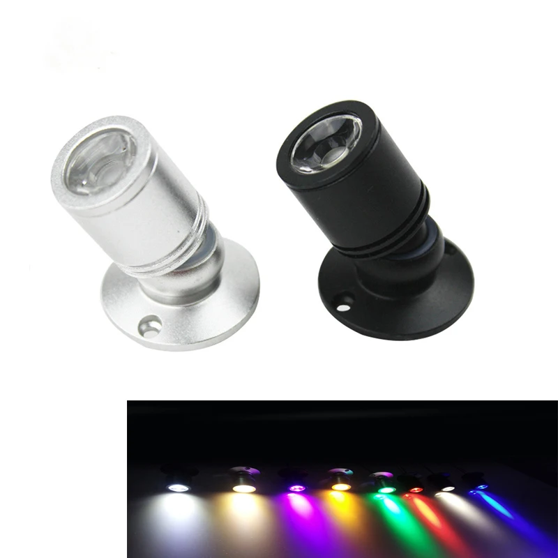 LED Spotlights Mini Ceiling Down Lights 1W 3W AC85 265v Surface Mounted ...