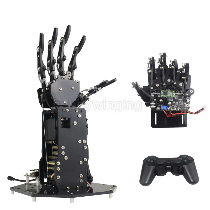 Buy Bionic Robot Hand Palm Fingers Robotic Diy Kit High Torque Manipulator