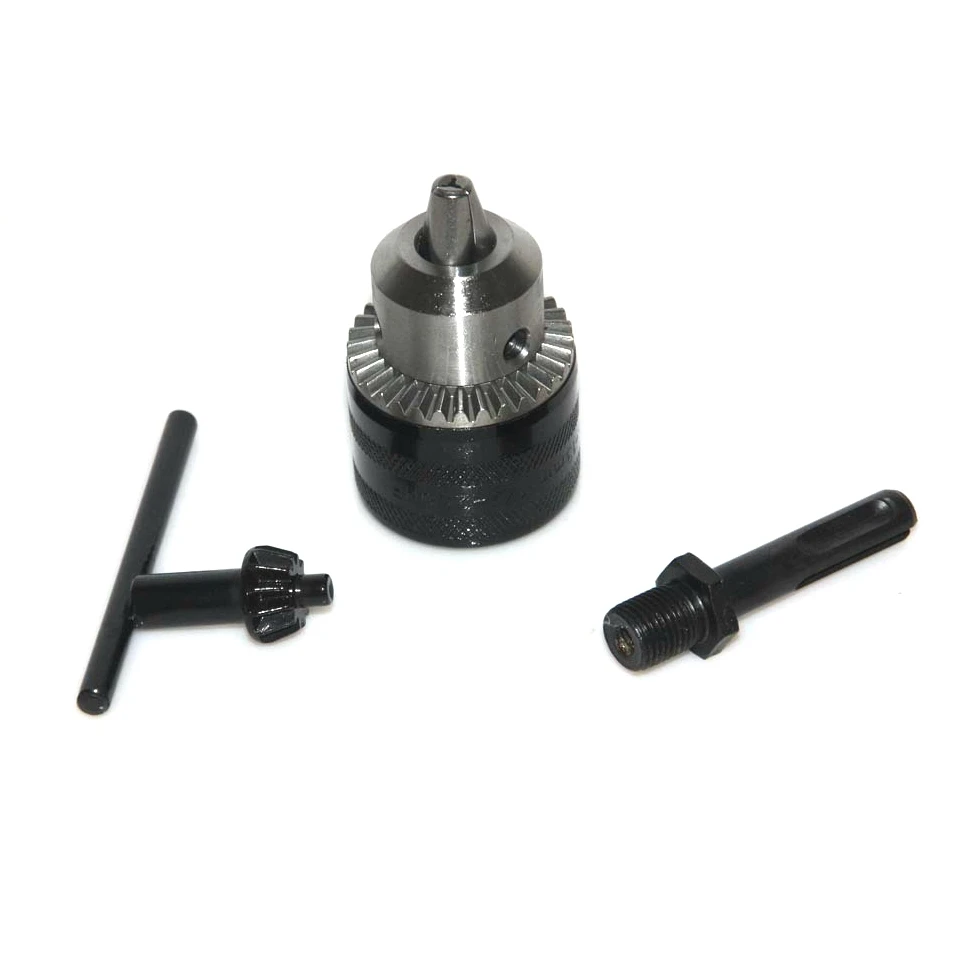Drill Chuck 1 5 13mm To 1 2 20UNF Thread With Key And SDS Plus Adapter drill-chuck-1-5-13mm-to-1-2-20unf-thread-with-key-and-sds-plus-adapter