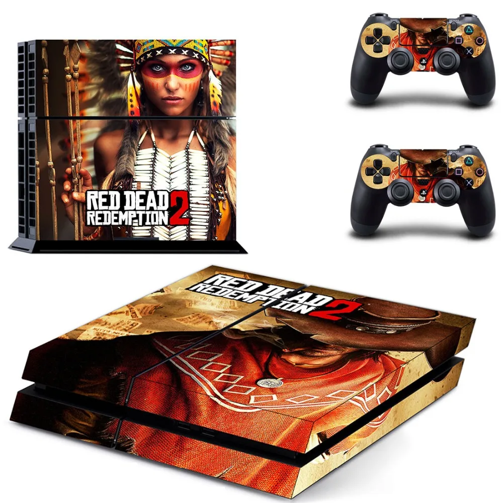 Stickers PS4 controller skin Red Dead Redemption 2 stickers play ...