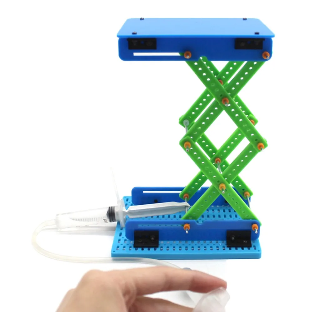 US$ 4.88 - Feichao DIY Toy Model Hydraulic Lifting Platform Kids Toys ...