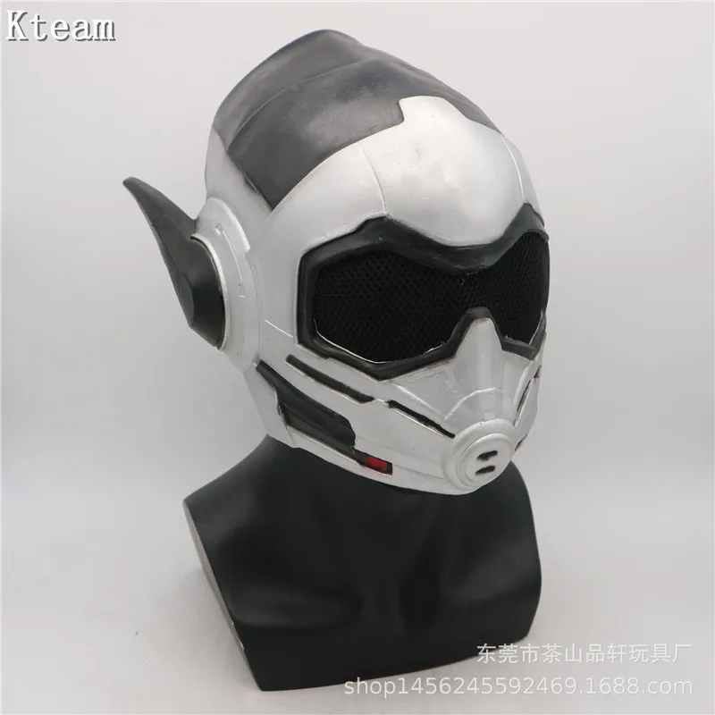 Hot Movie Antman 2 Antman And The Wasp Helmet Mask Halloween Latex ...