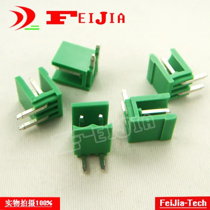 Free Shipping(50pcs/lot) Ht3.96-2p Bend Pin Screw Terminal Block ...