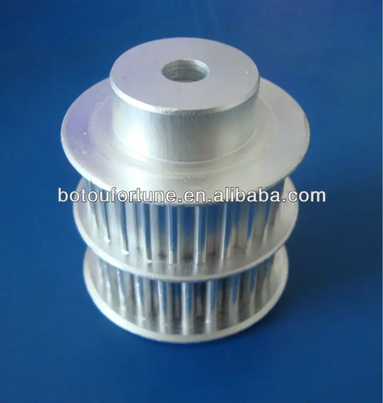 GT2 Double head belt Timing Pulley double side gear 40 teeth Width 10mm ...