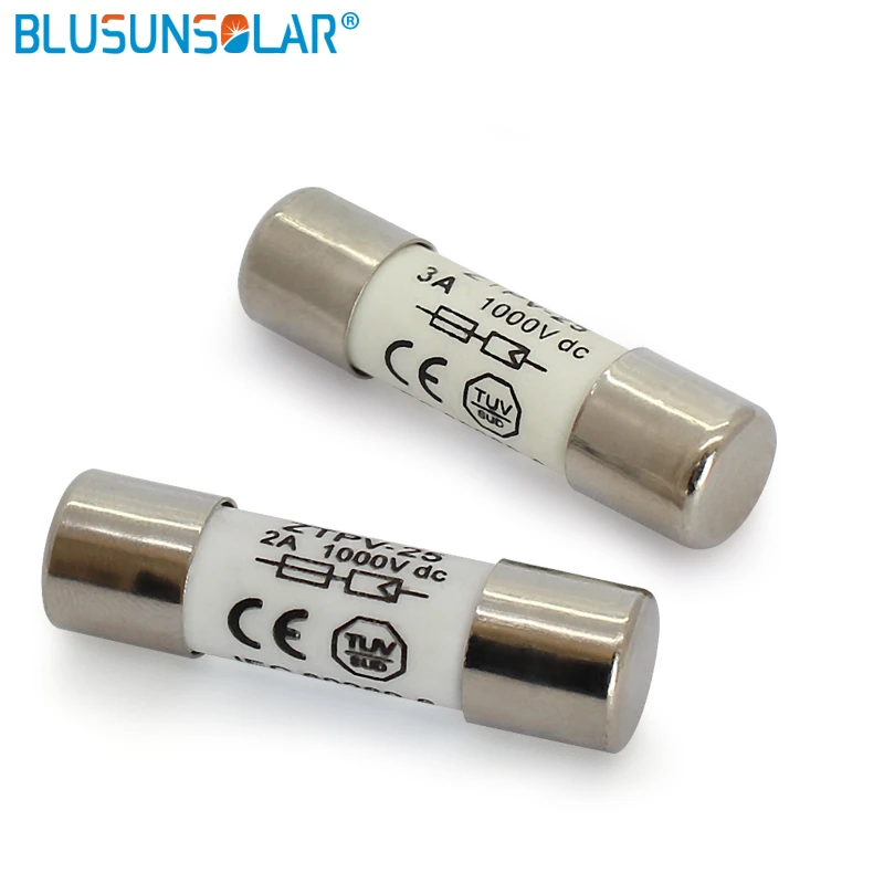 10 개/몫 1000V 10*38MM 2A 30A DC PV 태양 광 퓨즈 금속 합금 태양 전원 시스템 보호|solar fuse|metal fusefuse solar ...