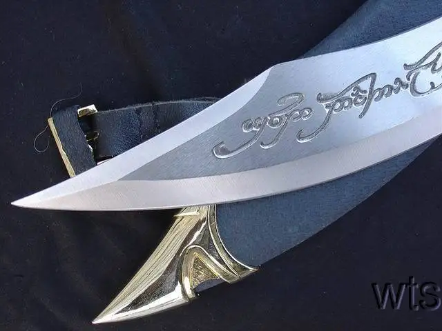 Lord of the Rings Aragorn Knife of Strider and Scabbard|knife strop ...