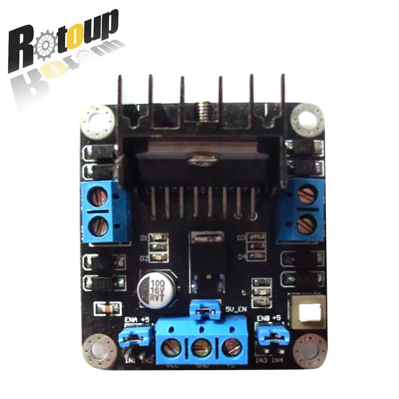 L298N motor drive board for arduino smart car robot Stepper motor drive ...