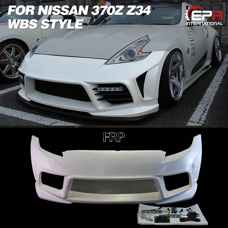 Kto prodayet Carbon Front Bumper For Nissan 370Z Z34 (2009+) WBS Style ...