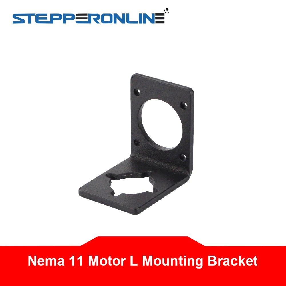 Nema 17 L Type Bracket | Stepper Motor Bracket | Alloy Steel Bracket ...