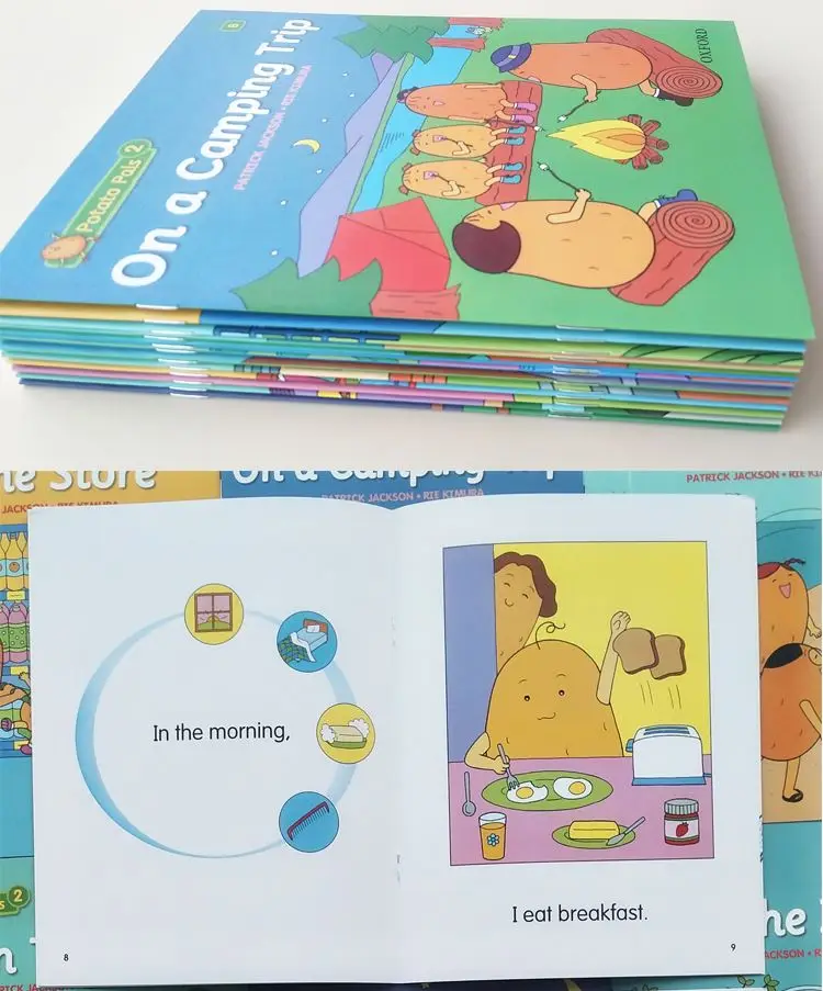 12 books one set Oxford Potato Pals Picture Book Young Children English ...