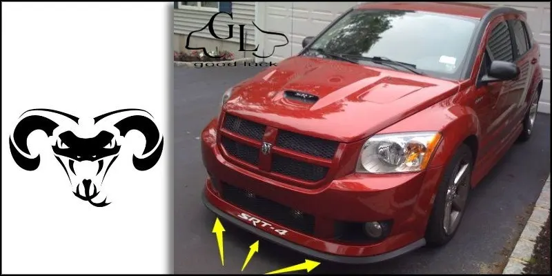 Paraurti Labbro Deflettore Labbra Per Dodge Caliber Spoiler Anteriore Gonna per TG Amici per Tuning Auto Body Kit striscia AliExpress