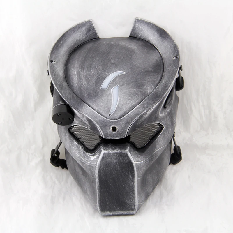 Fashion Men Aliens Vs Predator Requiem Cosplay Mask Shockproof Wolf CIS ...