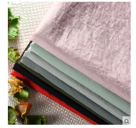 What's the name of this nylon, wrinkly windbreaker fabric? : r/sewing