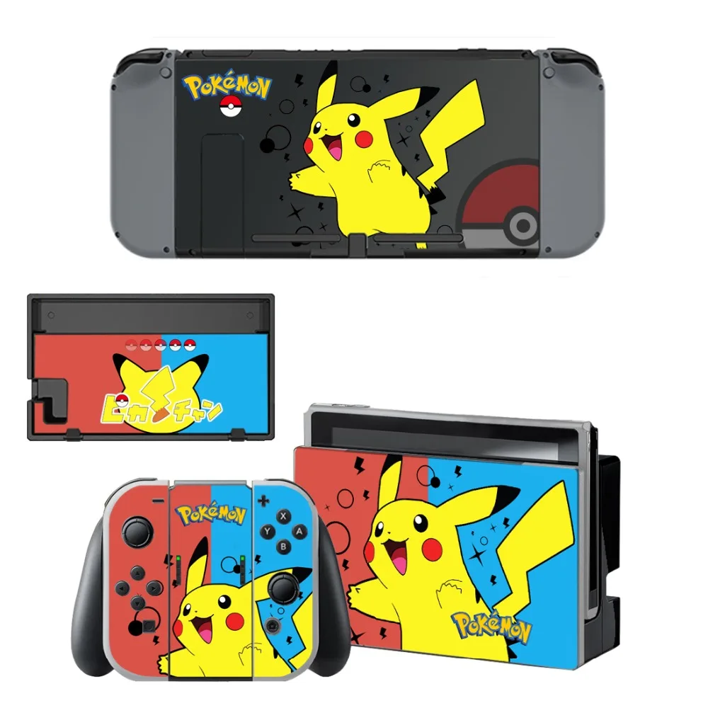 Pokemon Go Skin Sticker for Nintendo Switch Console and Joy-Con ...