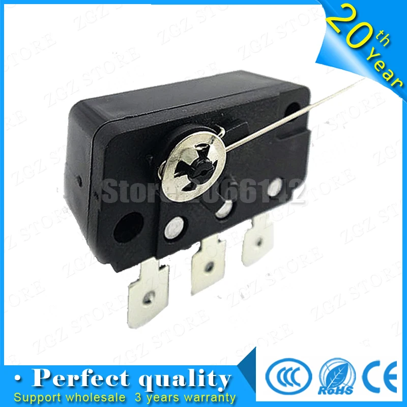 Three legged needle micro switch mechanical old fashioned arcade coin ...