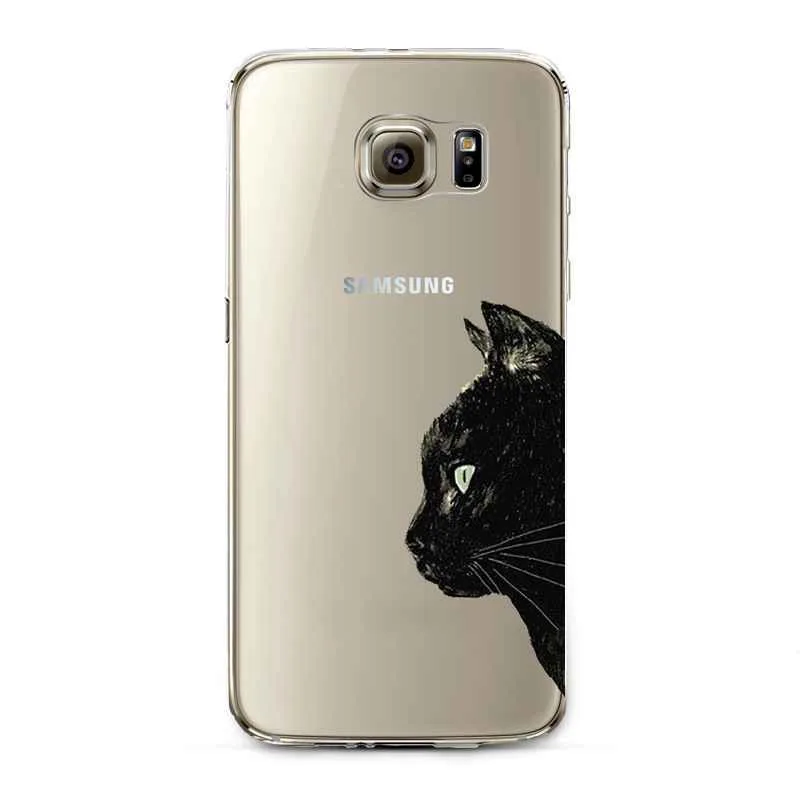 Samsung Galaxy S5 S6 S6Edge S6Edge+ Cute Cat Phone Covers