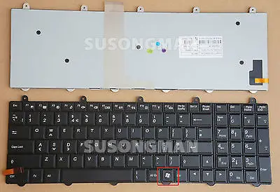 New For CLEVO P150EM P170EM P370EM Keyboard Backlit Black UK WIN7 ...