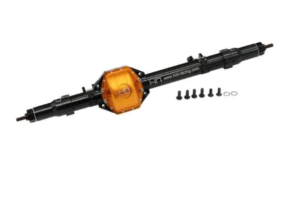 Hot racing axial 1/10 yeti diff de alumínio traseiro com engrenagens de ...