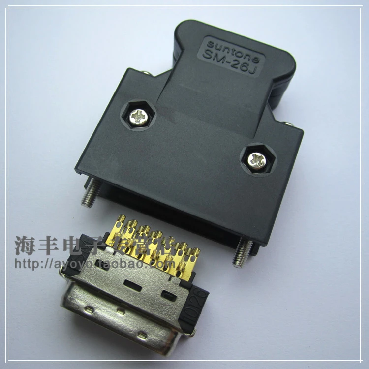 Original novo 100% a Taiwan originais, Sm 26j, 26 pino conector SCSI ...