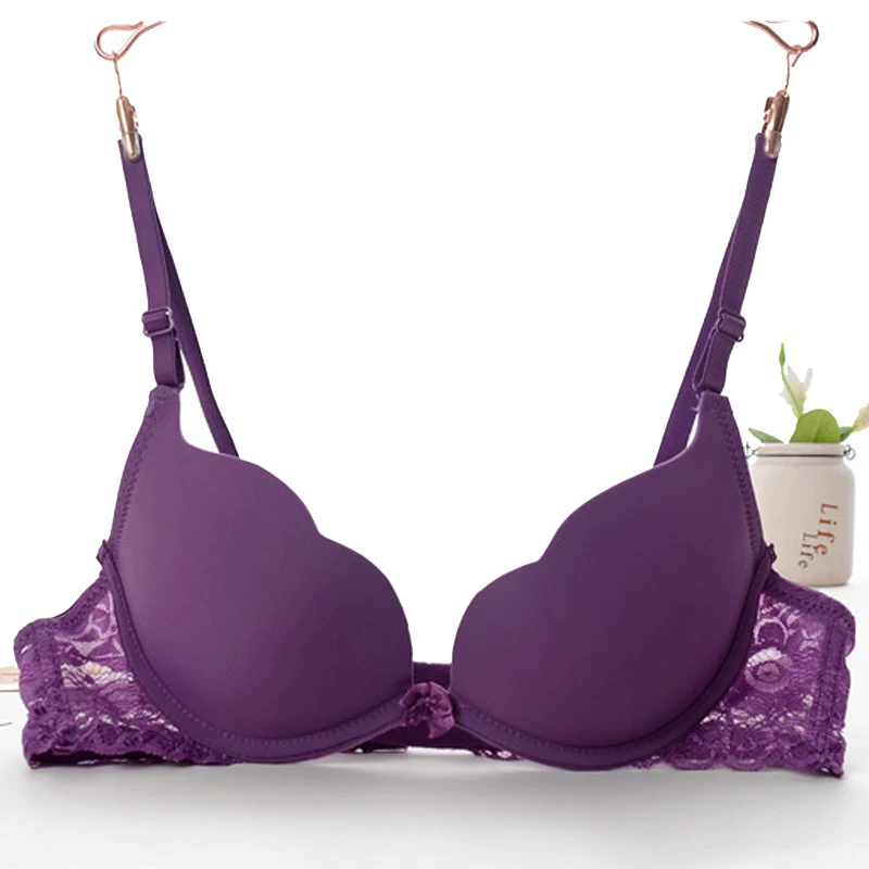 Womens Smooth Seamless Anti Slip Strapless Multi Way Bra Comfortable Push Up Underwire Soft Wire