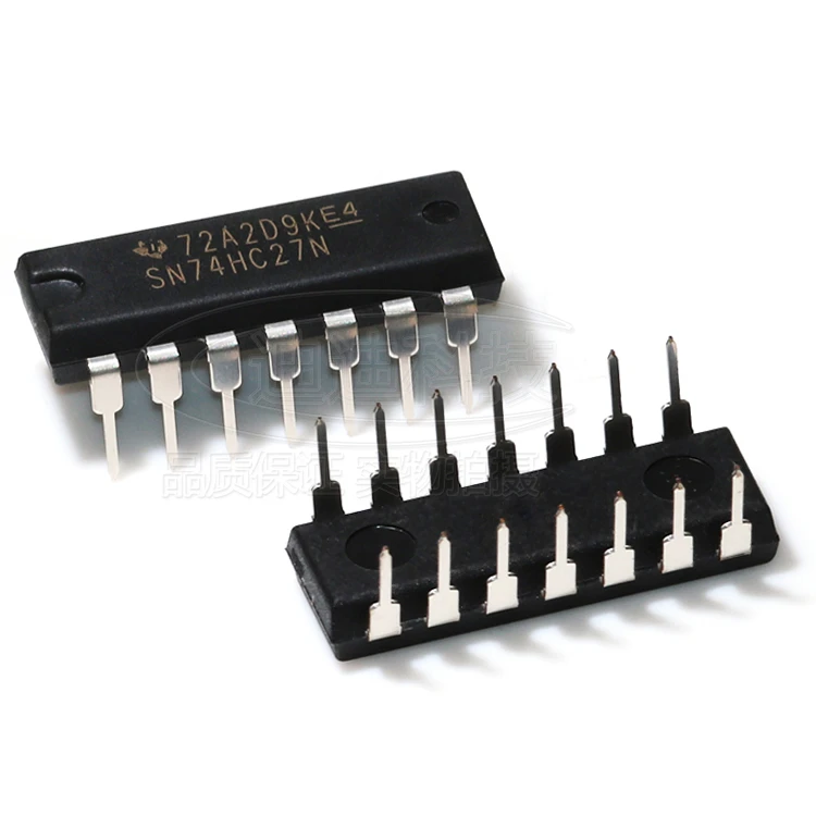Sn74hc27n Pdip-14 New Original Gate / Inverter Chip Logic Gate Ic ...