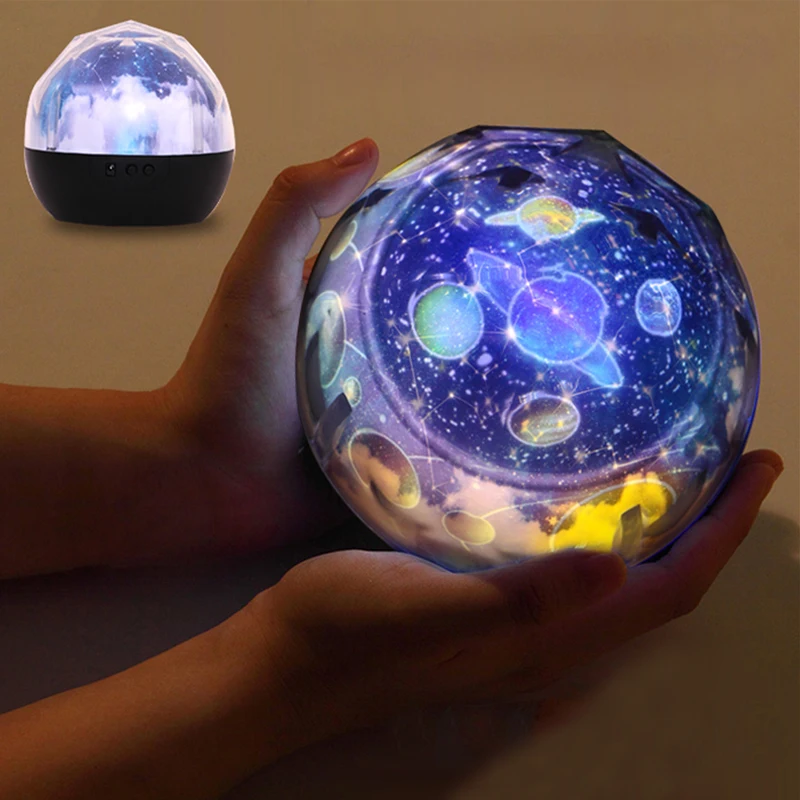 2019 Night Light Planet Magic Projector Earth Universe Led Lamp ...