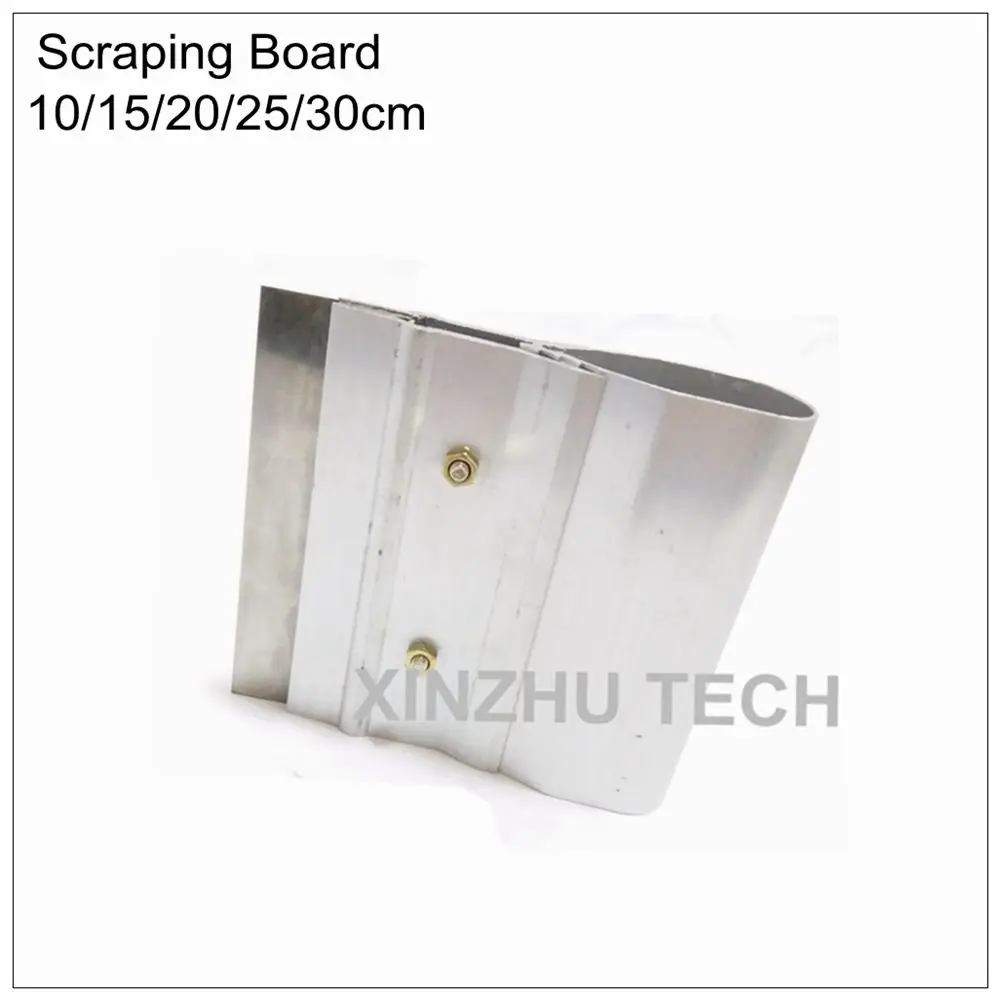 10-15-20-25-30cm-Stainless-Steel-Paste-Squeegee-Scraping-Board-Tin ...