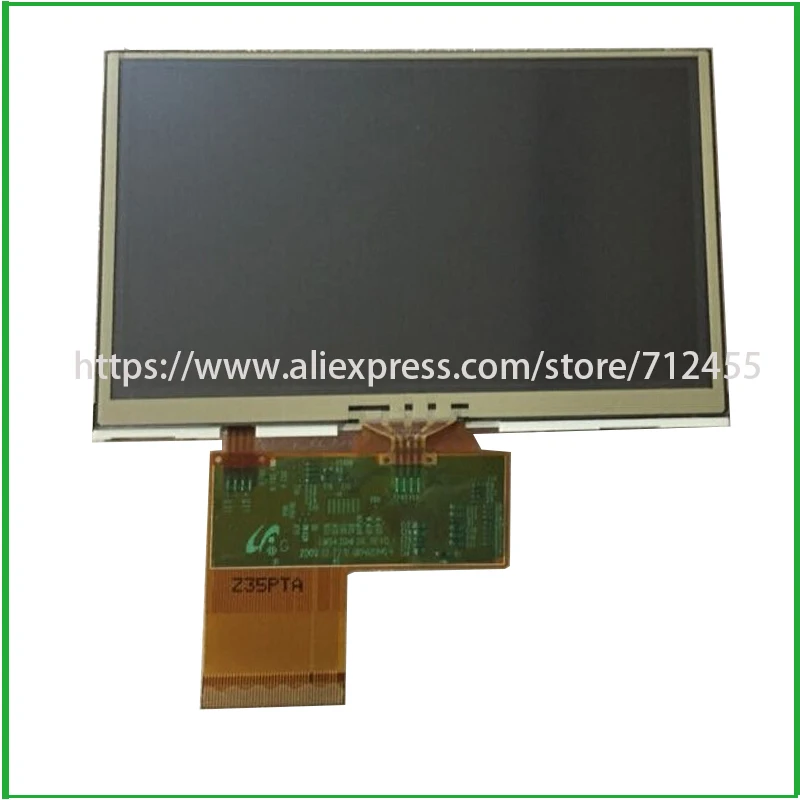Display lcd, tela de 4.3 polegadas, original, com tela de toque ...