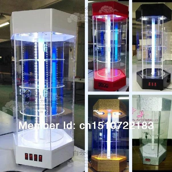 Hot Sale Acrylic Rotating Display Cabinet , High Quality Display ...