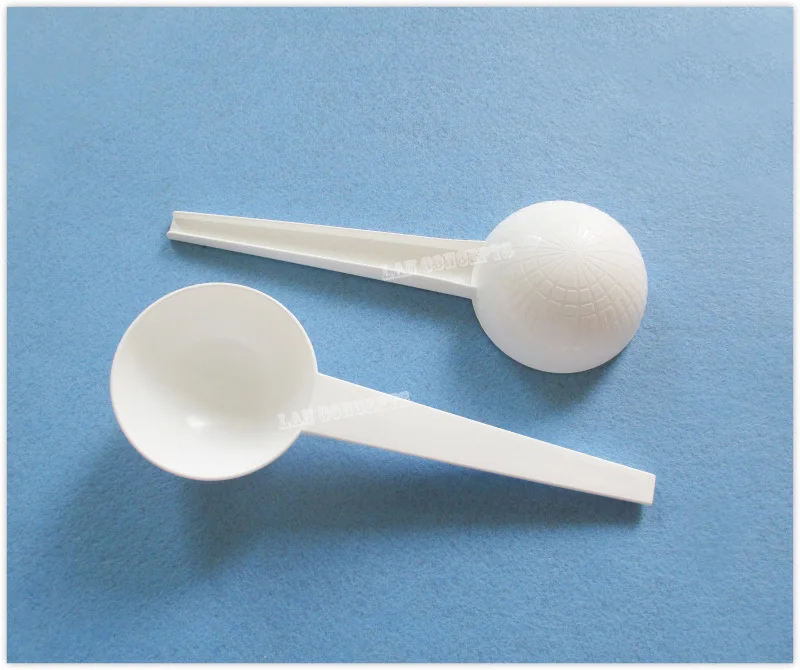 Free shipping 30g gram HDPE Spoon Plastic Scoop Measuring Tool for ...