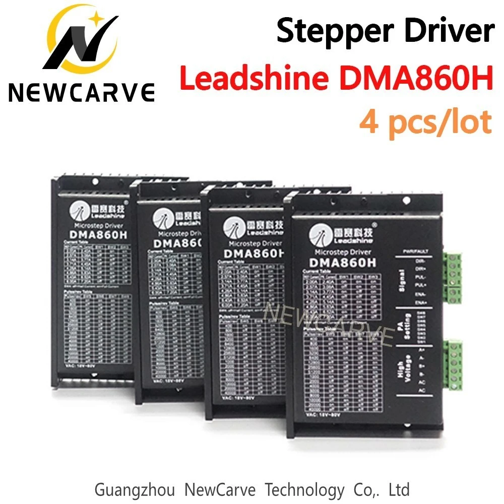 Leadshine 4pcs DMA860H Driver Dc 24 80v For 86/110 2 Phase Stepper ...