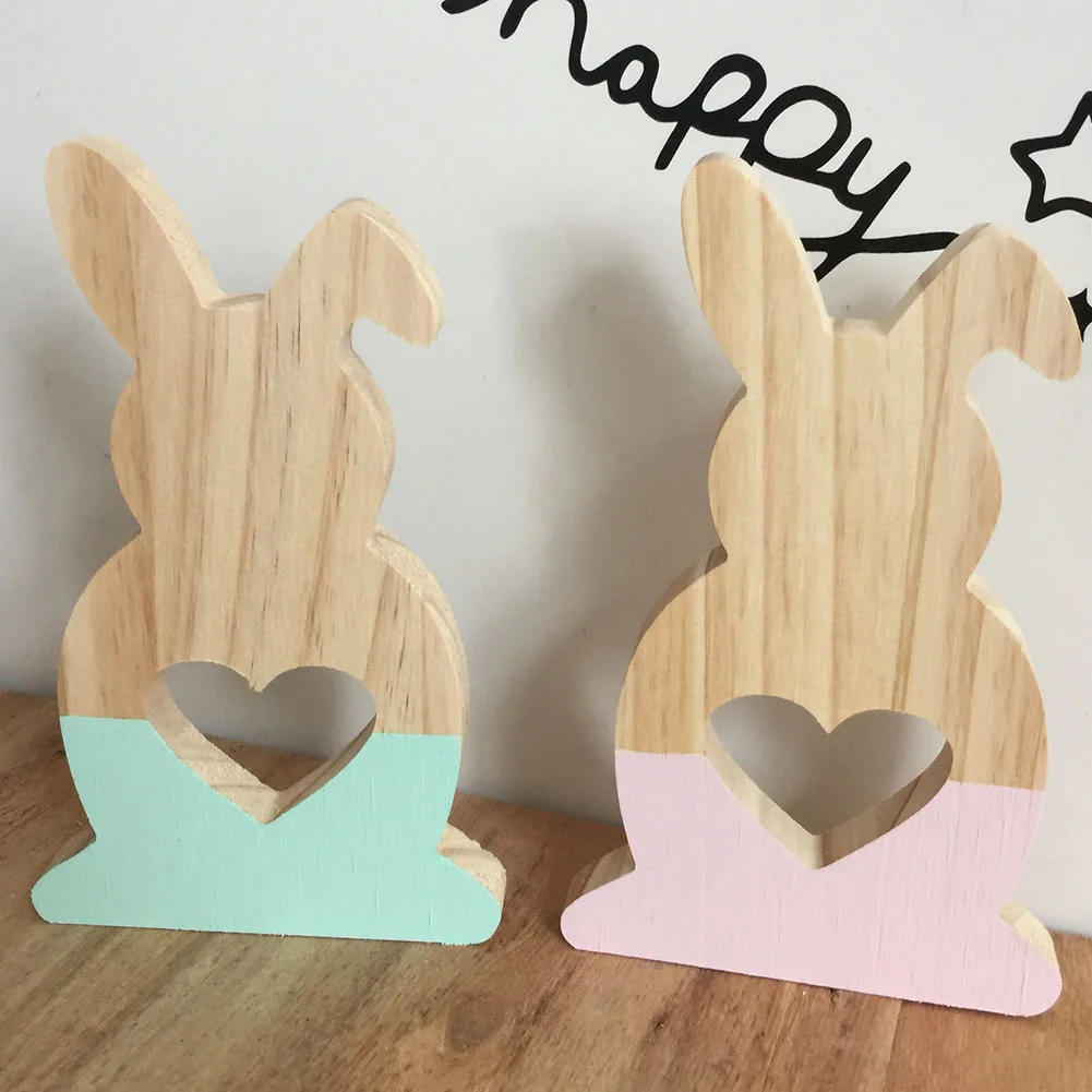 Lovely-Wooden-Bunny-Baby-Nursery-Decor-Kids-Room-Decor-Rabbit-Ornaments ...