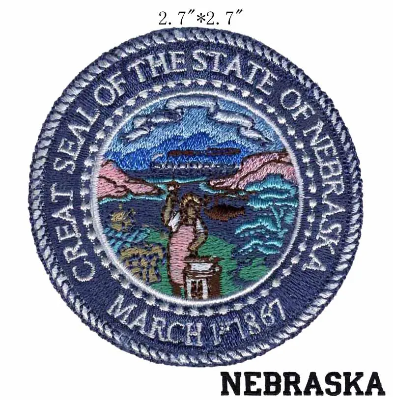 Nebraska-State-Seal-3-wide-embroidery-patch-for-rhinestone-beaded-trim ...