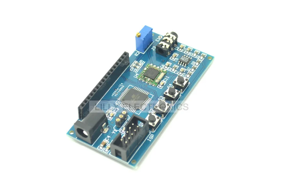 ATmega16-ATmega32-TEA5767-TDA1308-ISP-5V-FM-Radio-AVR-Development-Board ...