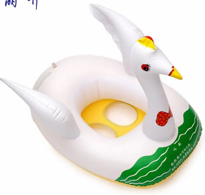 Swimming Float Inflatable Swan Swimming Float Pool Float Tube Raft Kid Swimming Ring Summer ...