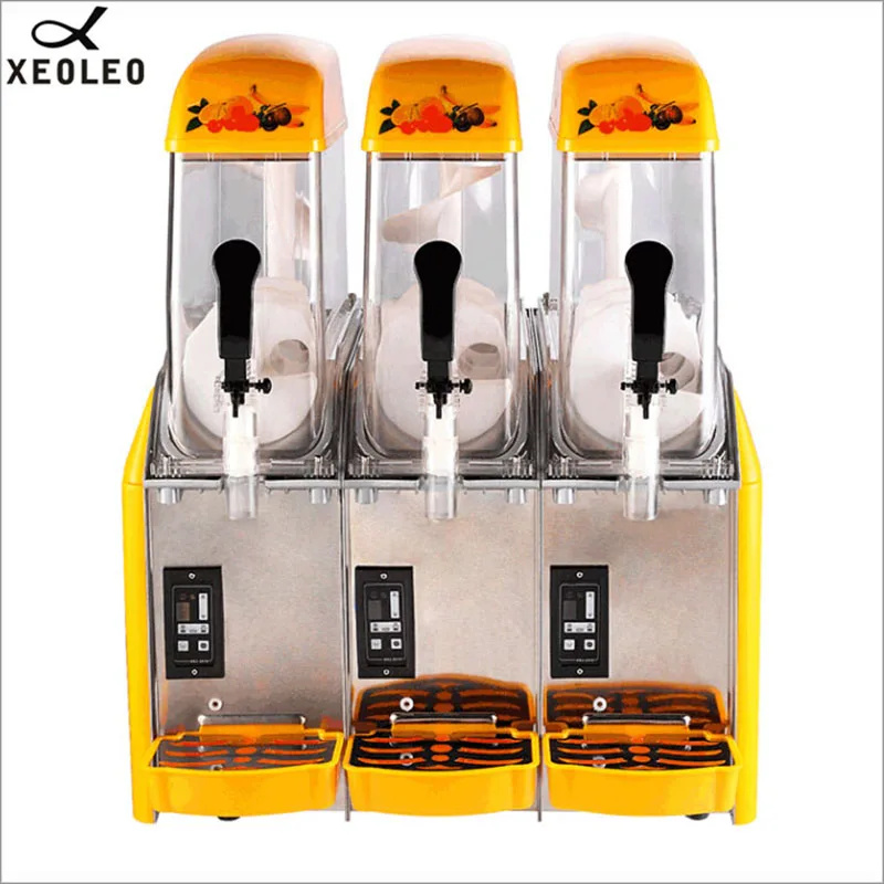 Xeoleo Ice Slusher 3 Tanks Slush Machine 12l*3 Smoothies Granita ...