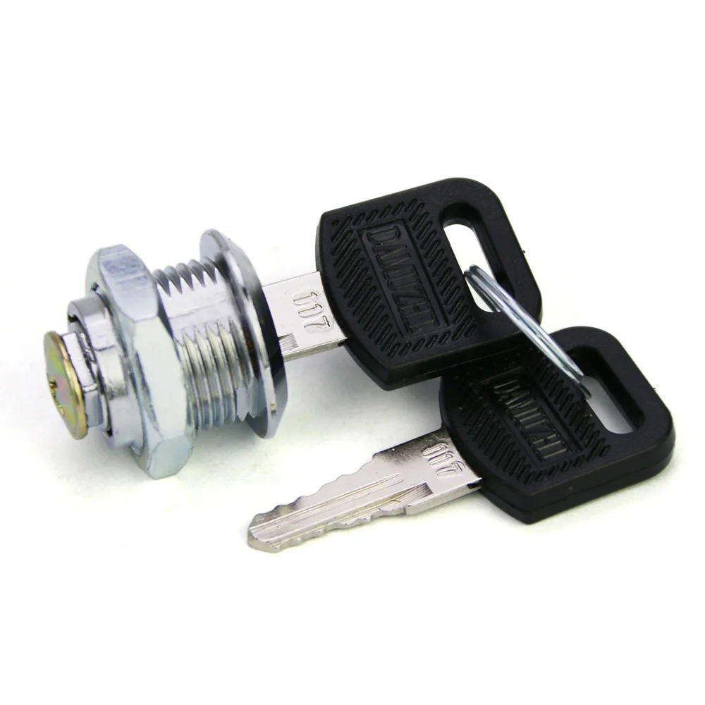 Hot Sell! 2 pcs Tubular Cam Lock Desk Drawer Lock with 2 Keys for ...