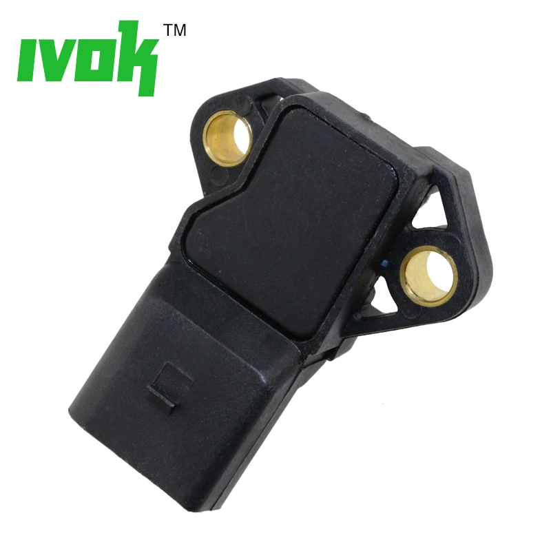 100% Test Intake Air Boost Pressure Map Sensor For Audi VW Seat Skoda ...