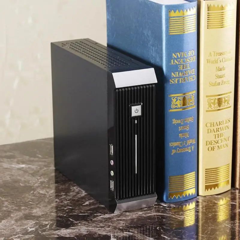 VODOOL Mini Desktop Computer Case Host Chassis Enclosure For Thin Mini ...