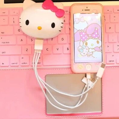 Hello Kitty Portable Charger For Mobile External Battery 12000mah ...