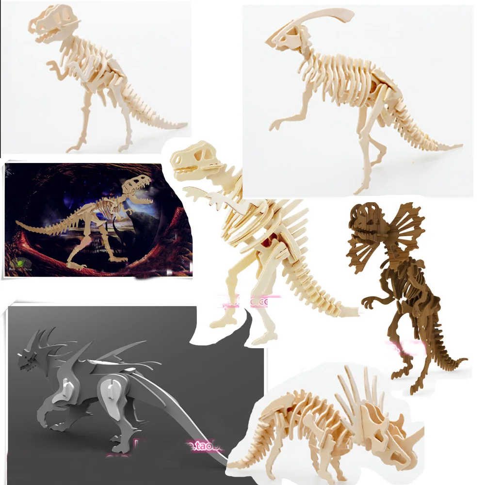 16 kinds of Dinosaur dragon DWG CAD drawing files for cnc laser cutting ...